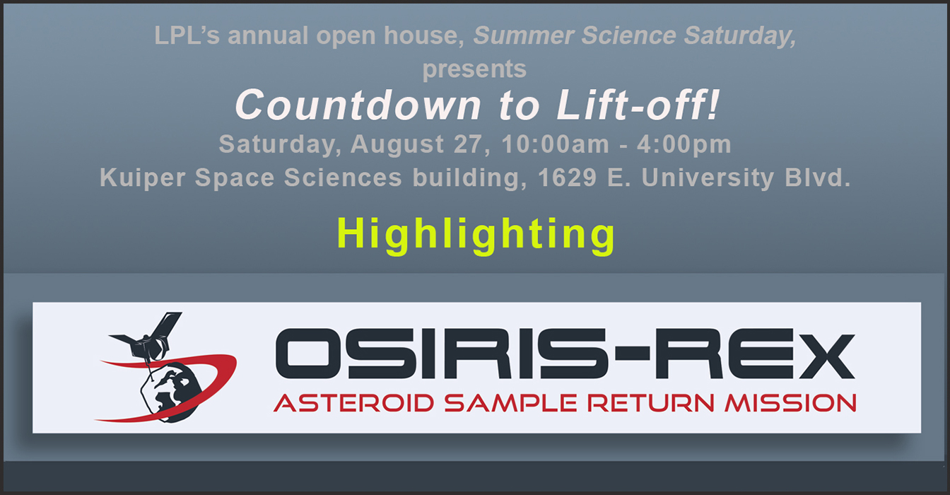 Home | Lunar and Planetary Laboratory | The University of Arizona